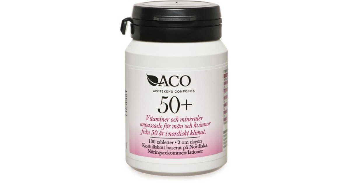 Köp ACO 50+, 100 tabletter - på MEDS.se