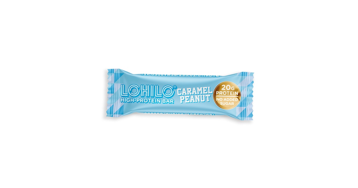 Köp LOHILO Protein Bar Caramel Peanut 55 g - på MEDS.se