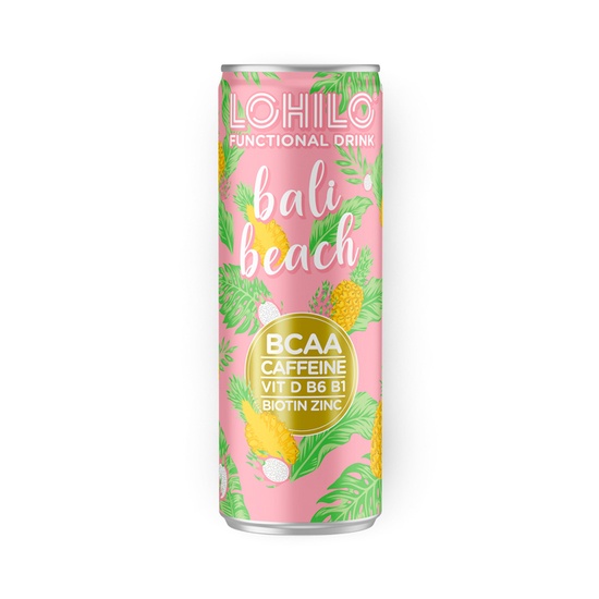 Köp LOHILO Functional Drink Bali Beach 330 ml - på MEDS.se
