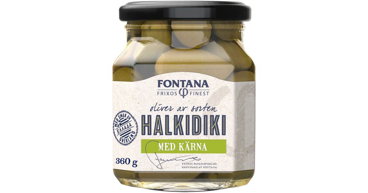 Köp Fontana Frixos Finest Oliver Halkidiki 360 g - på MEDS.se
