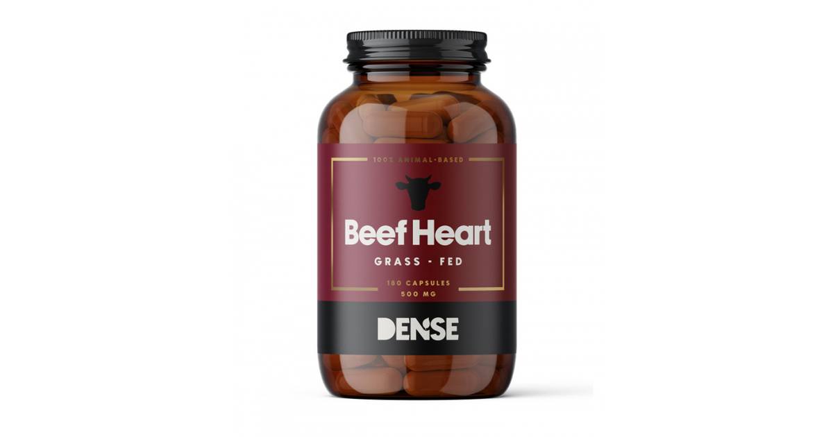 Köp Dense Beef Heart 180 kapslar - på MEDS.se