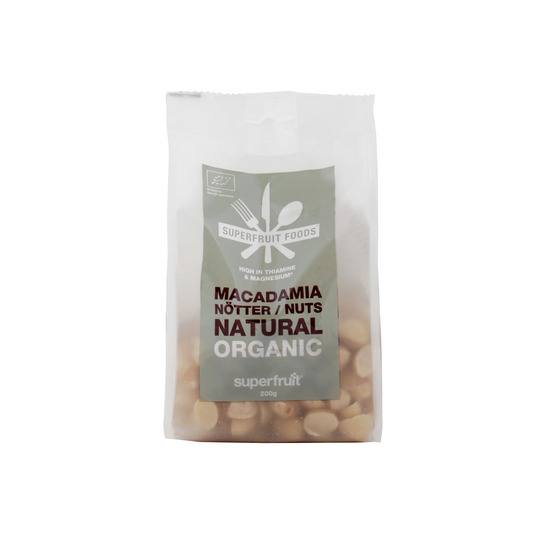 Köp Superfruit Foods Macadamia 200 g - på MEDS.se