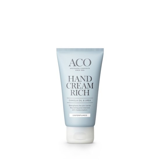 Köp ACO Hand Cream Rich Parfymfri 75 ml - på MEDS.se