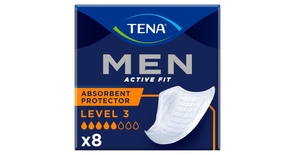 Köp TENA Men Nivå 3 8 st - på MEDS.se