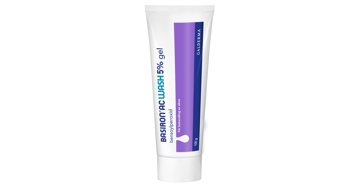 Köp Basiron AC Wash, Gel 5% 100 gr - på MEDS.se
