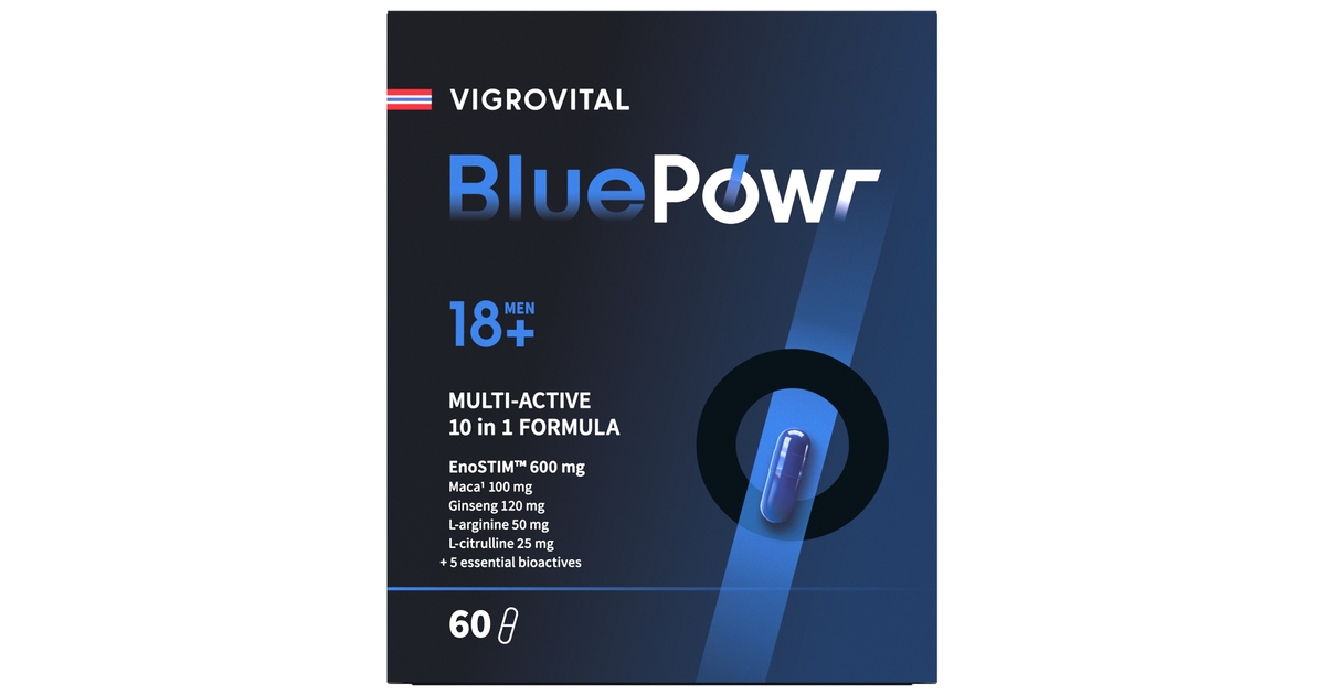 Köp VigroVital Blue Powr 60 kapslar - på MEDS.se