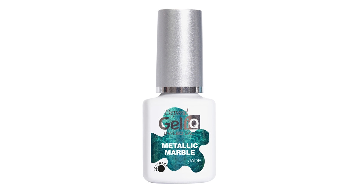 Köp Depend Gel iQ Metallic Marble Jade 5 ml - på MEDS.se