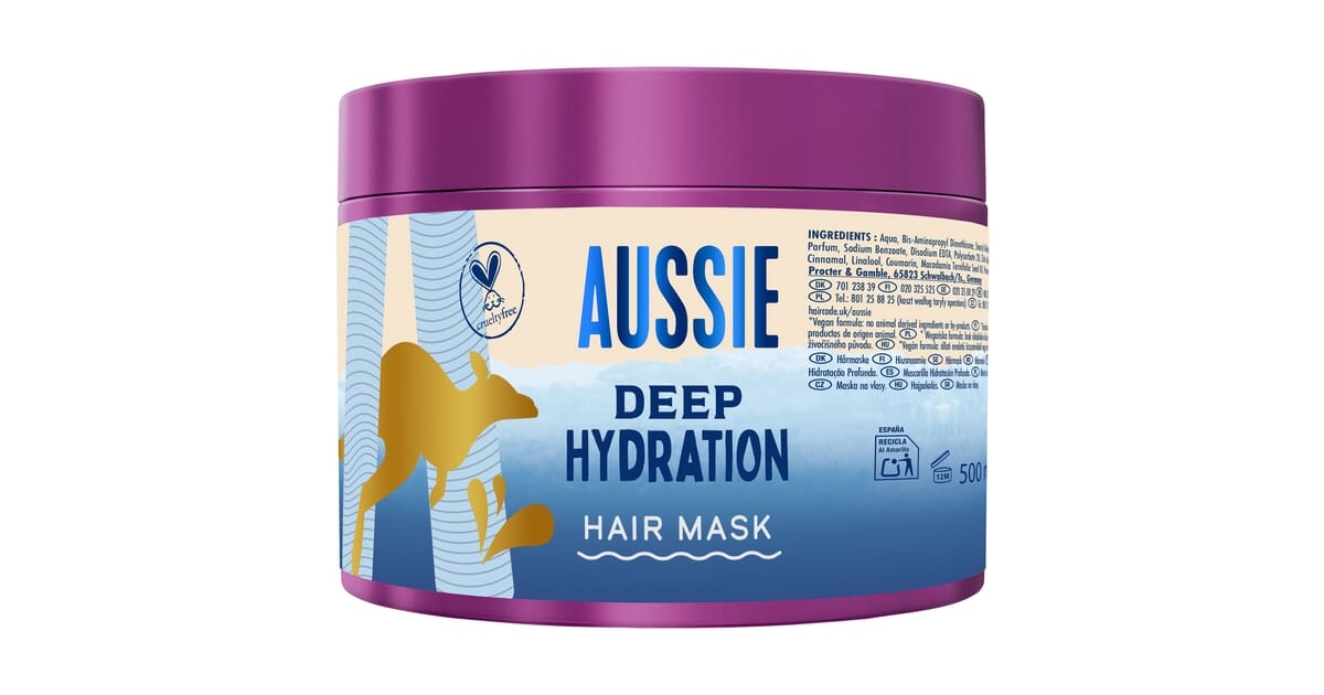Köp Aussie Deep Hydration Hair Mask 500 ml - på MEDS.se