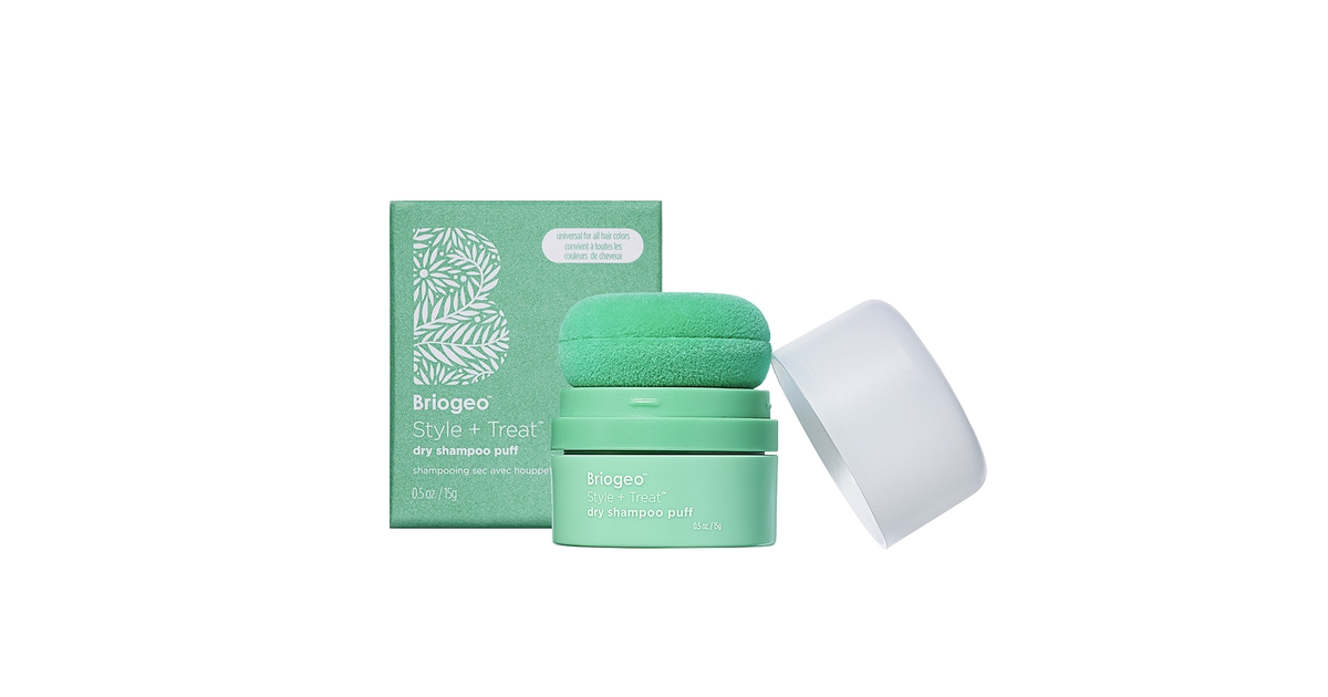 Köp Briogeo Style + Treat Dry Shampoo Puff Universal 15 g - på MEDS.se