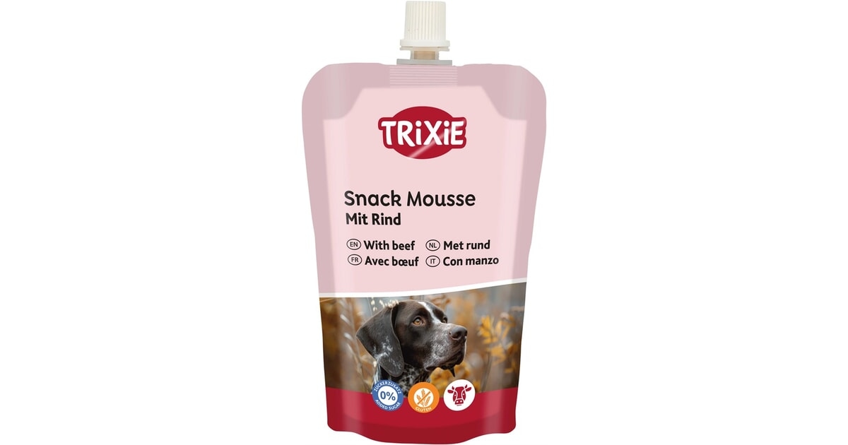 Köp Trixie Snack Mousse med Beef 200 g - på MEDS.se