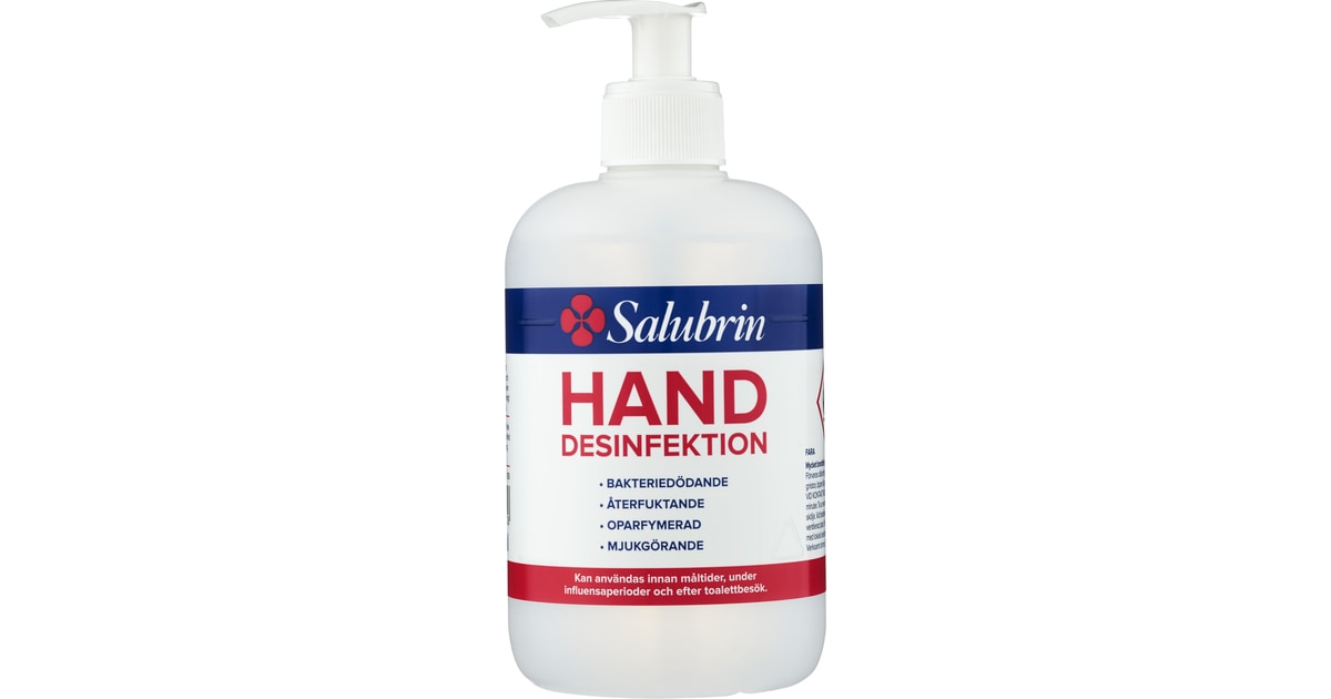 Köp Salubrin Handdesinfektion 500 ml - på MEDS.se