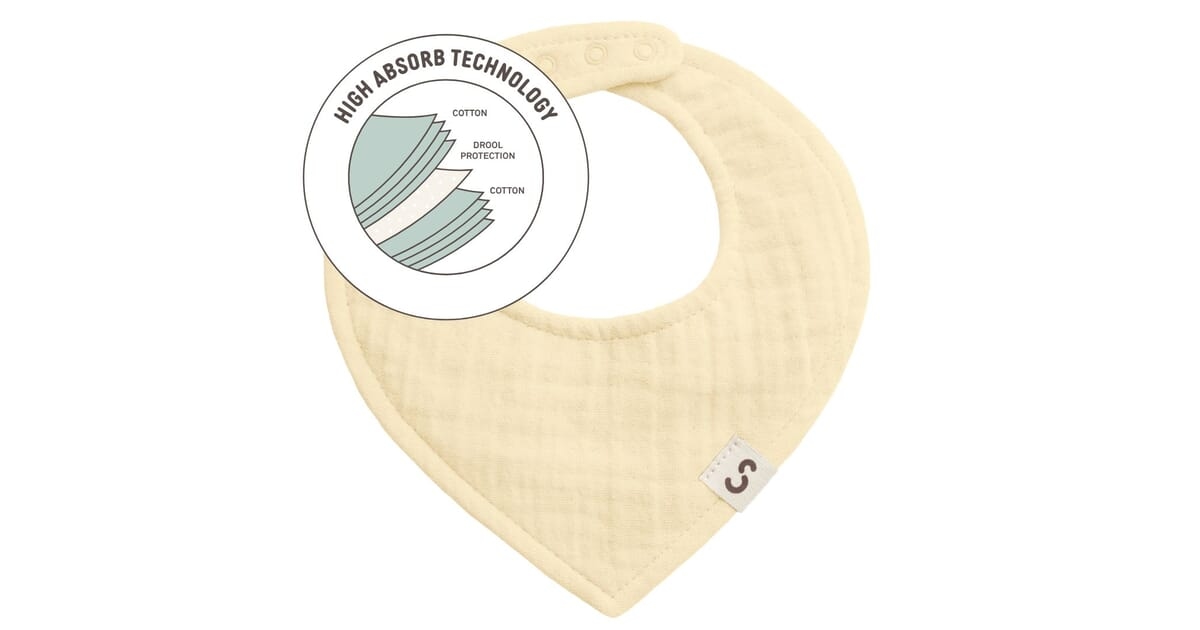 Köp STUCKIES High Absorbency Bib Off-white - på MEDS.se