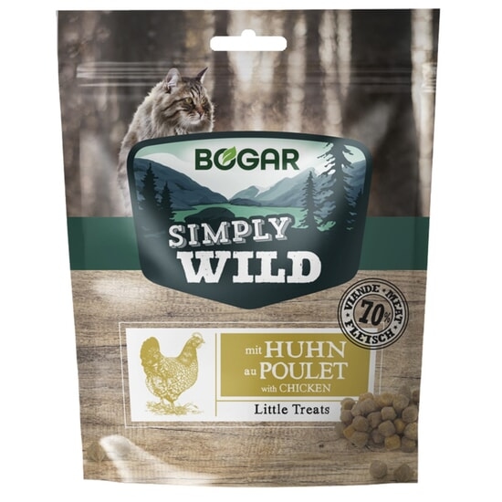 Köp Bogar Simply Wild Little Treats Chicken Katt 50 g - på MEDS.se