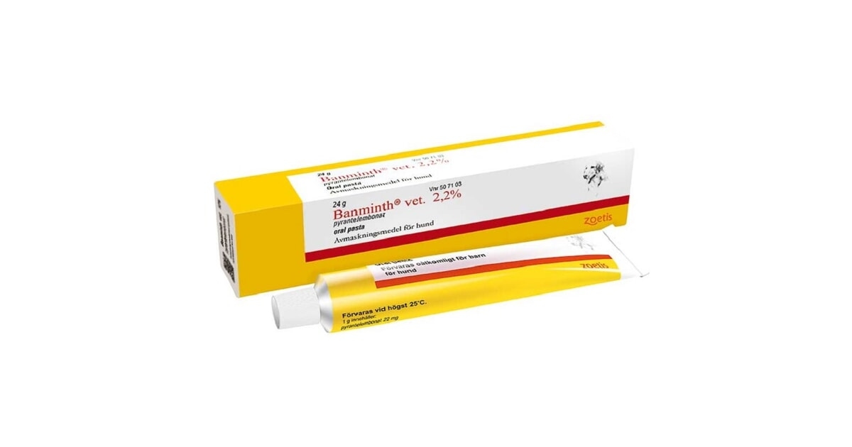 Köp Banminth vet. Oral pasta 2,2 % 24 g - på MEDS.se