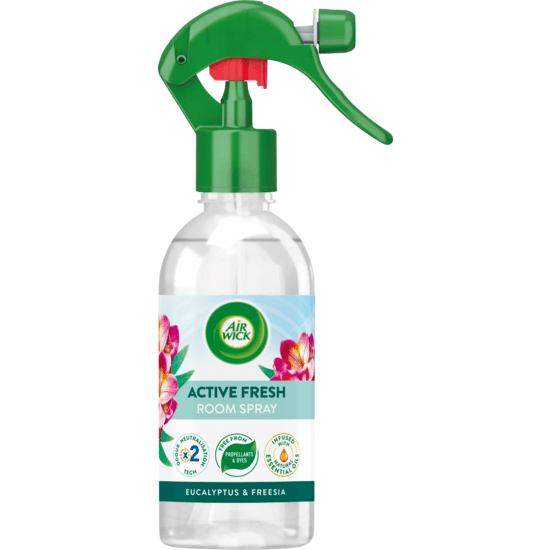 Köp Air Wick Active Fresh Rumspray Eucalyptus & Freesia 237 ml - på MEDS.se