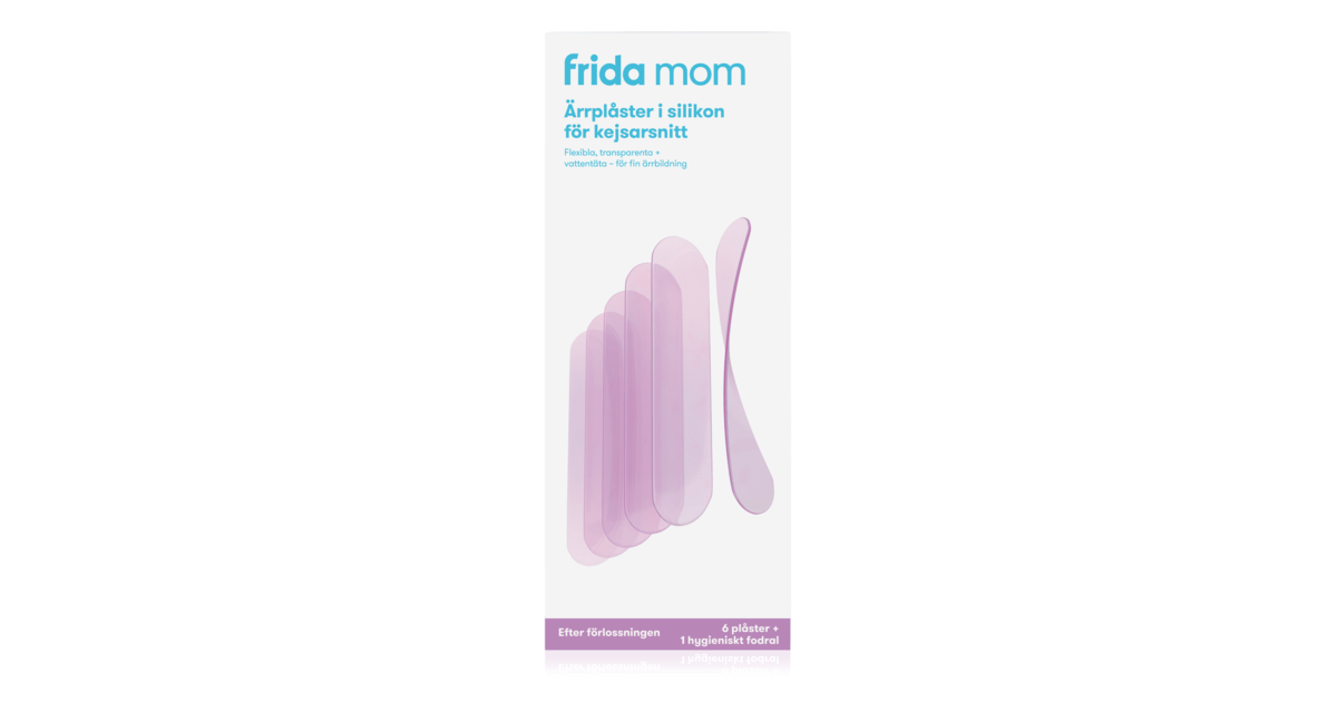 Köp Frida Mom Ärrplåster i Silikon för Kejsarsnitt 6 st - på MEDS.se