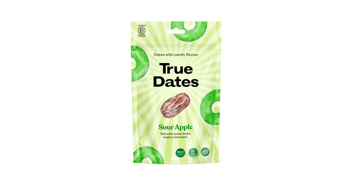 Köp True Dates Sour Apple 100 g - på MEDS.se