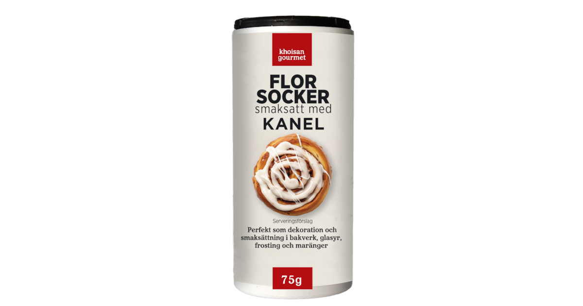 Köp Khoisan Gourmet Florsocker Kanel 75 g - på MEDS.se