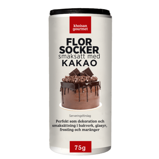 Köp Khoisan Gourmet Florsocker Kakao 75 g - på MEDS.se