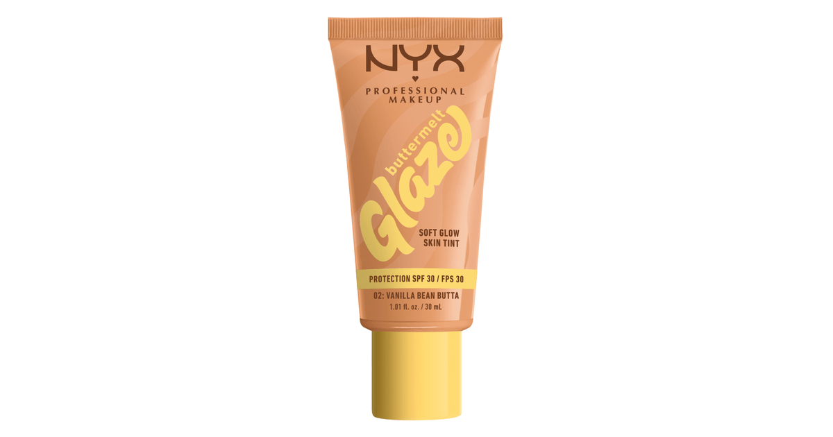 Köp NYX Professional Makeup Buttermelt Glaze Skin Tint SPF30 Foundation ...