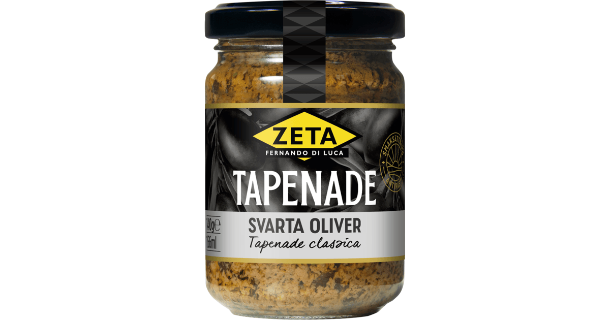 Köp Zeta Tapenade av Svarta oliver 140 g - på MEDS.se