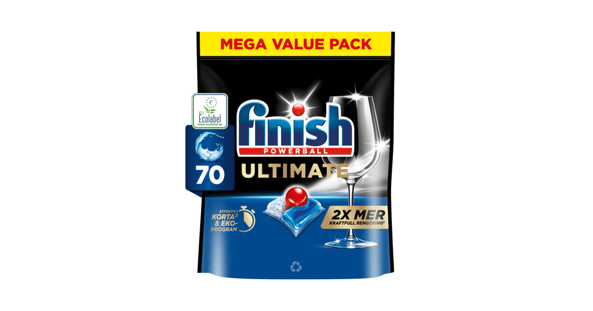 Köp Finish Ultimate All in One 70 tabletter - på MEDS.se