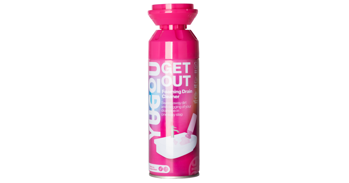 Köp YUGOU GET OUT Foam Drain Cleaner 450 ml - på MEDS.se
