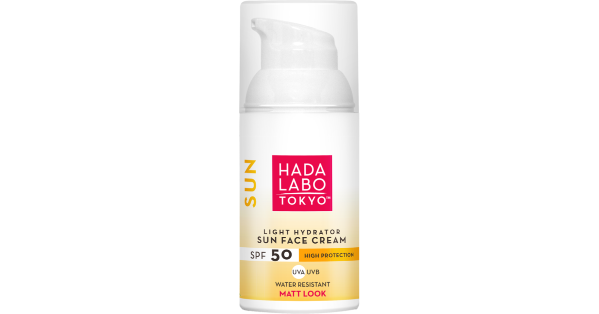 Köp Hada Labo Tokyo Light Hydrator Sun Face Cream SPF50 50 ml - på MEDS.se