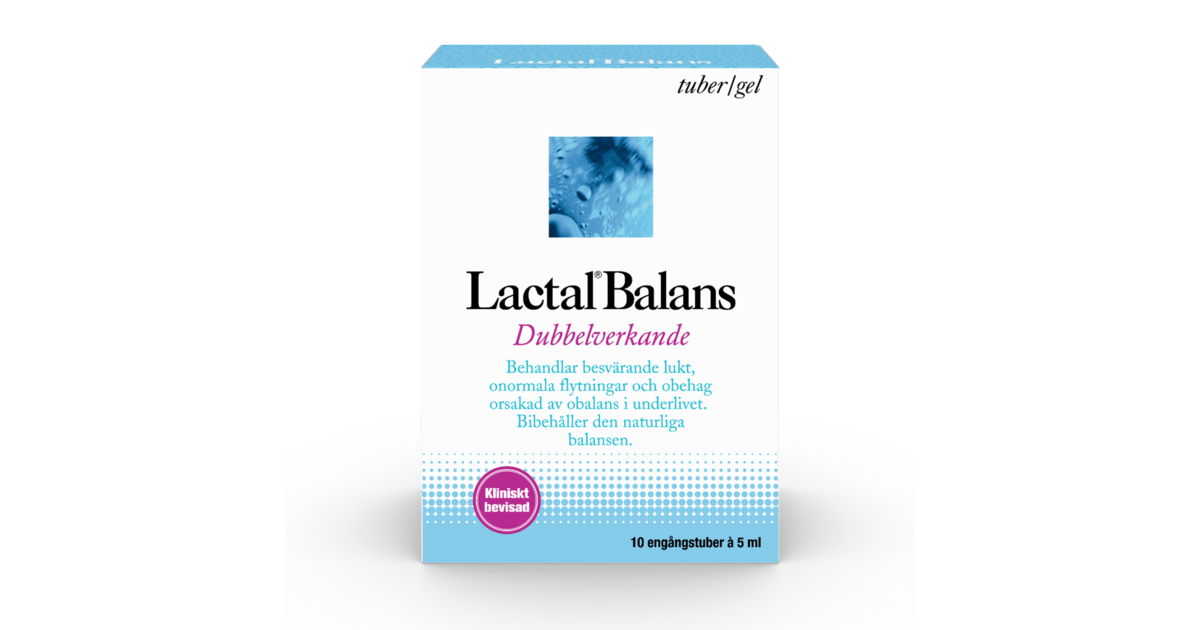 Köp Lactal Balans gel 10 x 5 ml - på MEDS.se
