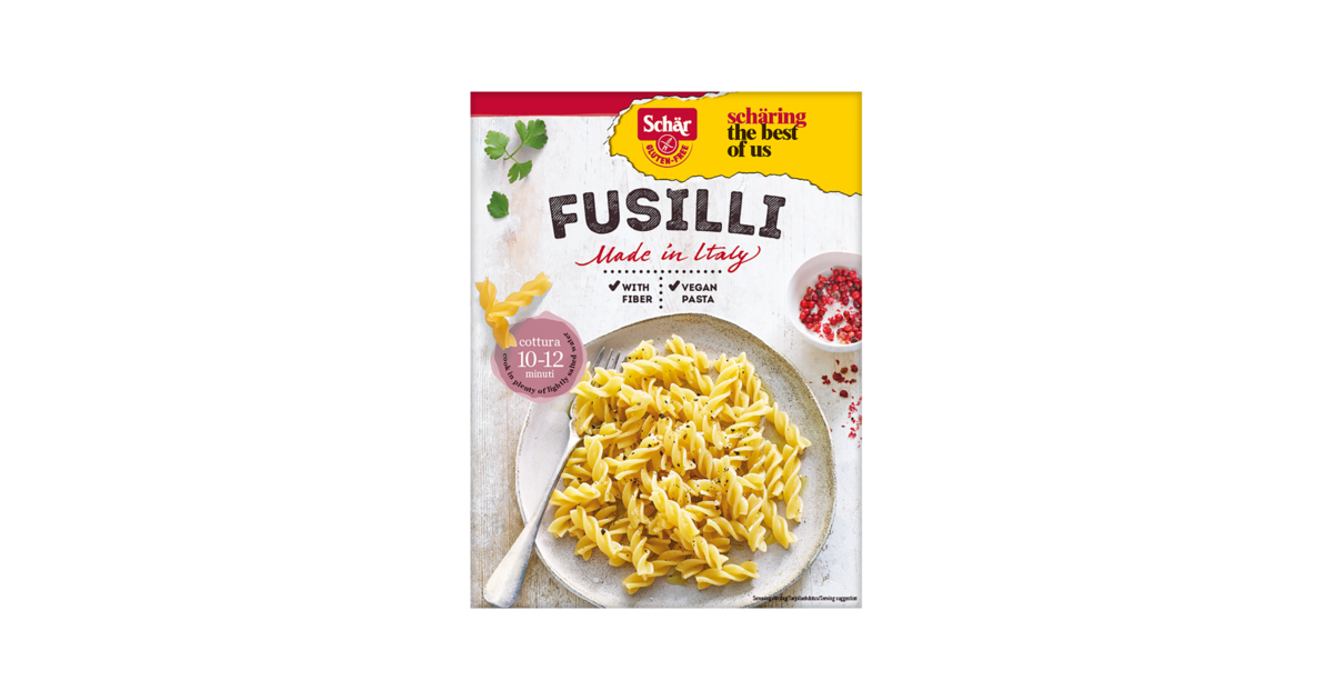 Köp Schär Fusilli Glutenfri 500 g - på MEDS.se