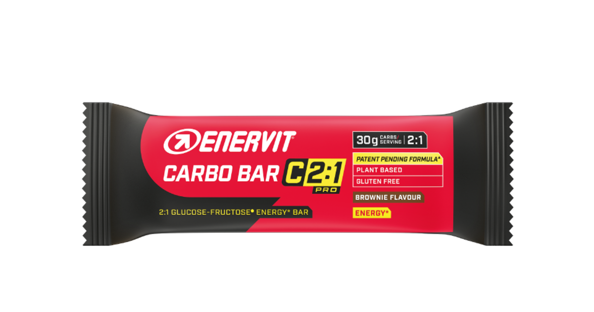 Köp Enervit Sport Carbo Bar 2:1 Brownie 40 g - på MEDS.se
