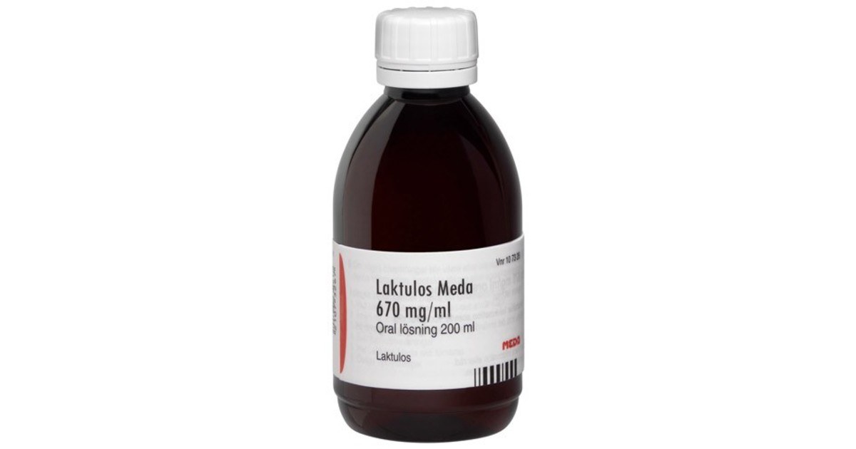 Köp Laktulos Meda, oral lösning 670 mg/ml 200 ml - på MEDS.se