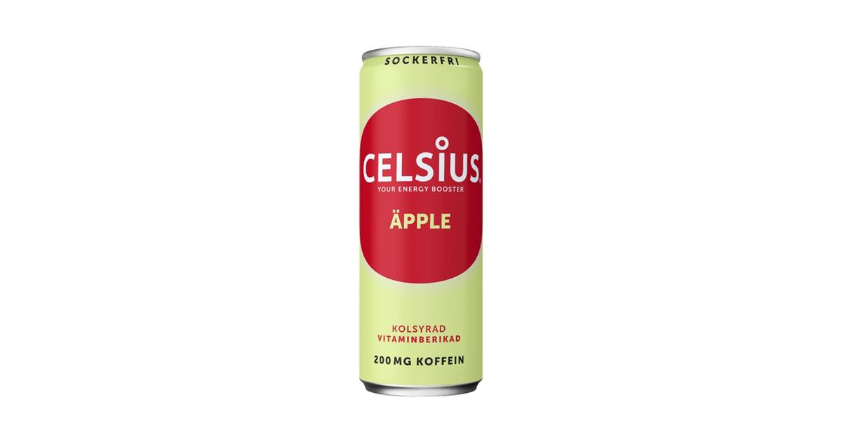 Köp Celsius Äpple 355 ml - på MEDS.se