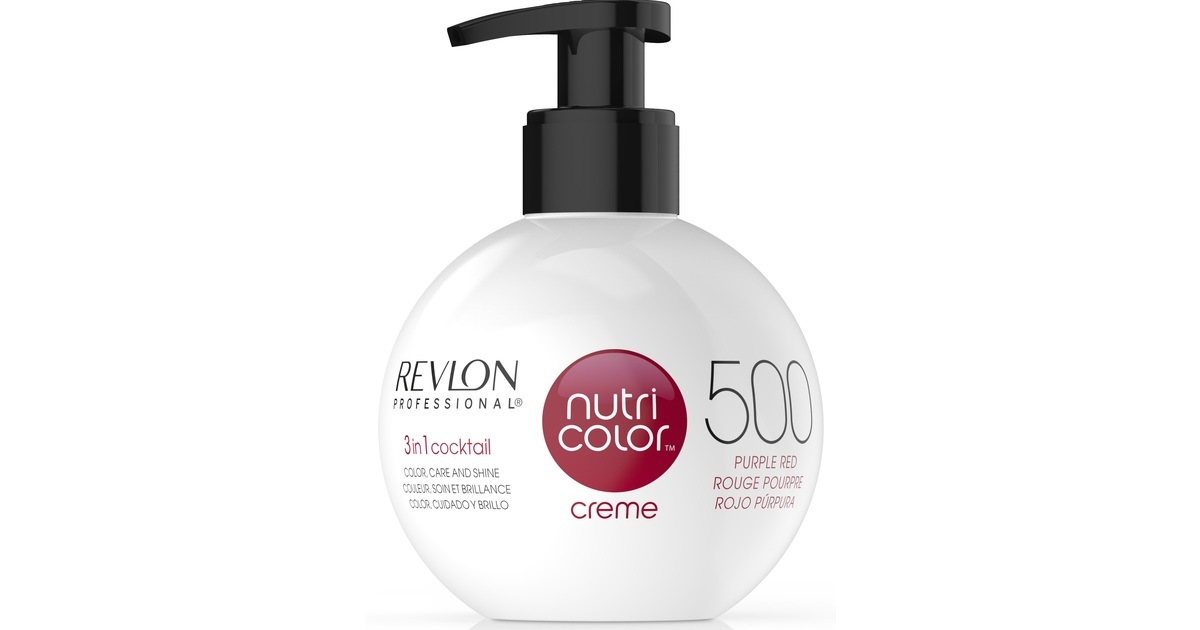 Köp Revlon Nutri Color Creme 500 Purple Red 270ml - på MEDS.se