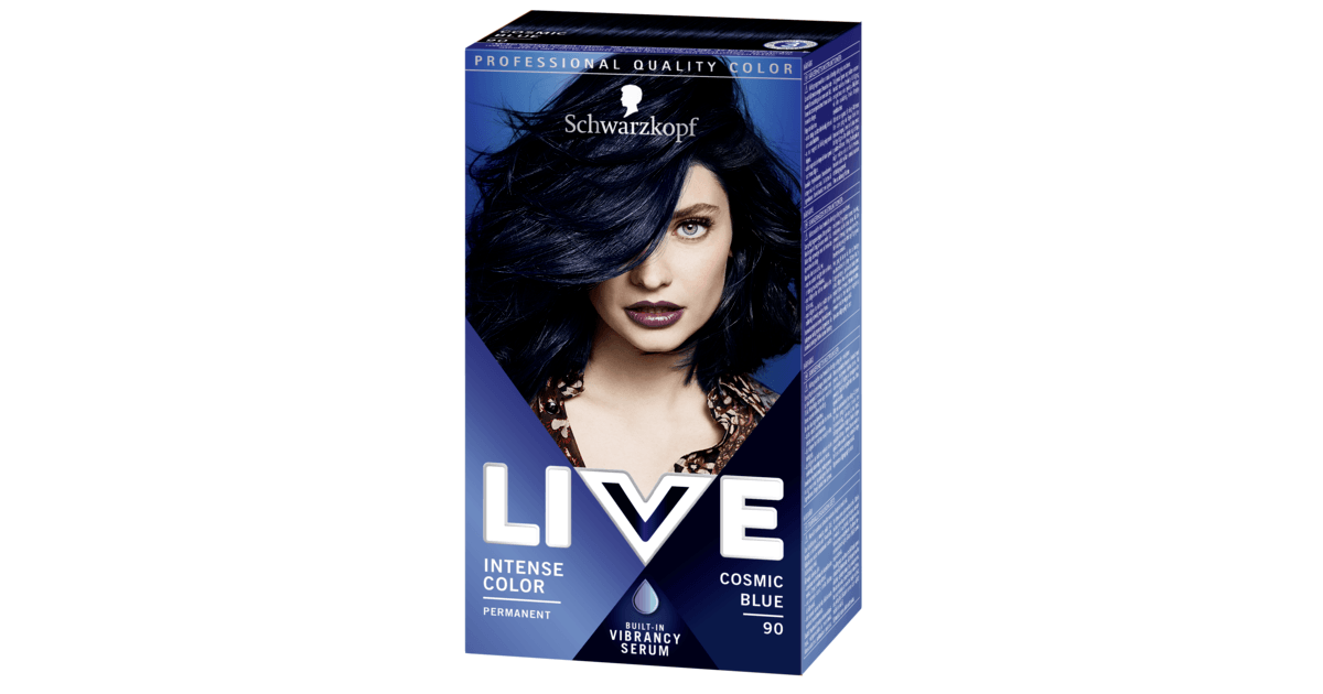 Köp Schwarzkopf LIVE Color Hårfärg 90 Cosmic Blue - på MEDS.se