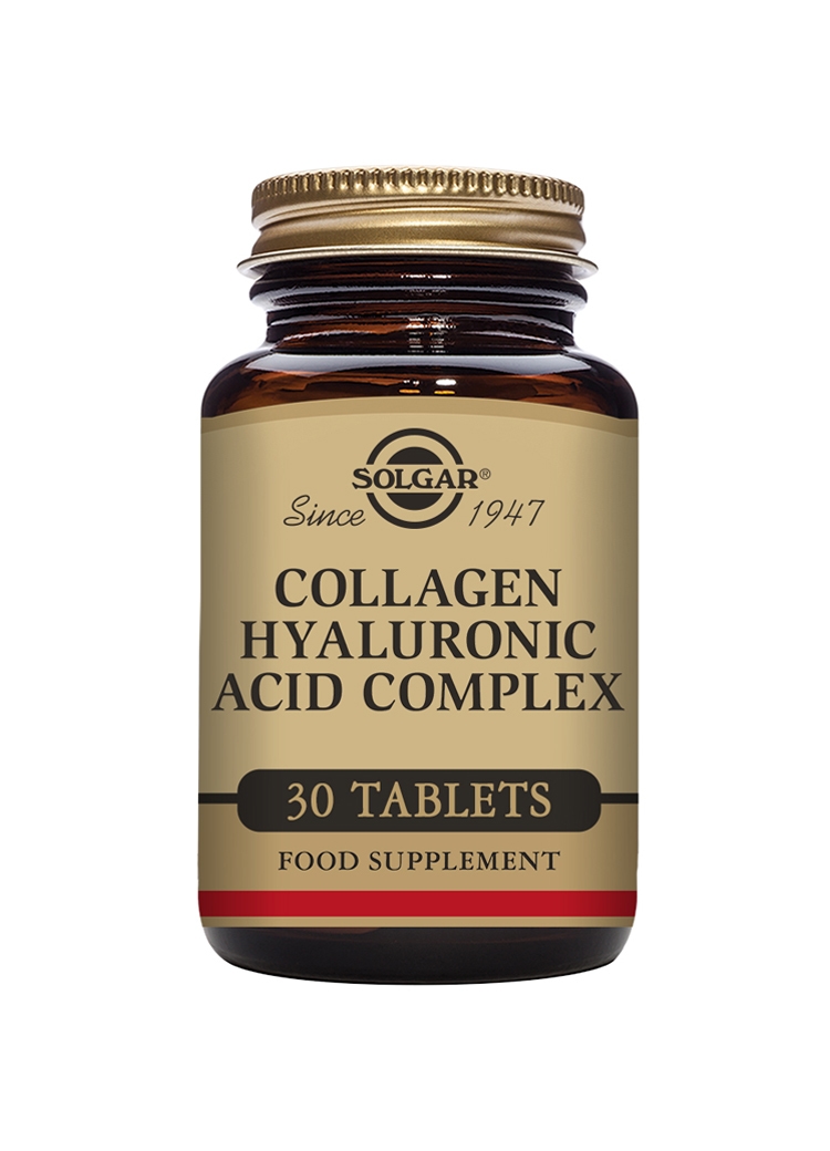 Köp Solgar Collagen Hyaluronic Acid Complex 120 mg 30 tabletter - på ...