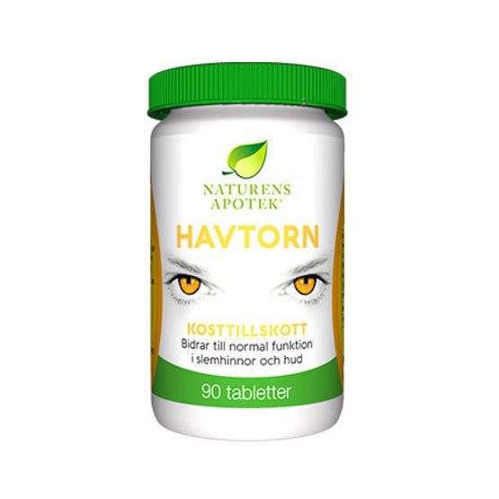 Naturens Apotek Havtorn 90 tabletter - MEDS.se