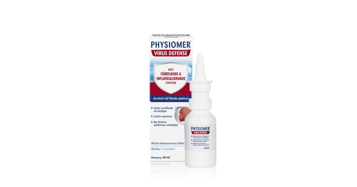 Köp Physiomer Virus Defense Nässpray 20 ml - på MEDS.se