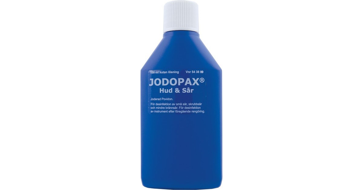 Köp Jodopax Hud & Sår, kutan lösning 100 ml - på MEDS.se