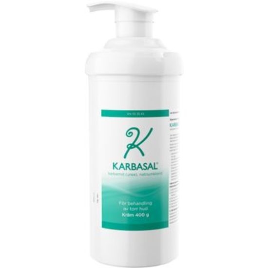Köp Karbasal Kräm Karbamid + natriumklorid 400 g - på MEDS.se