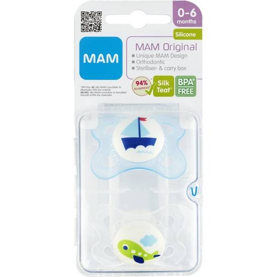 Köp MAM Original 0-6 månader - blandade färger - på MEDS.se