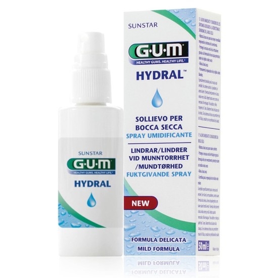 Köp GUM Hydral återfuktande spray 50 ml - på MEDS.se
