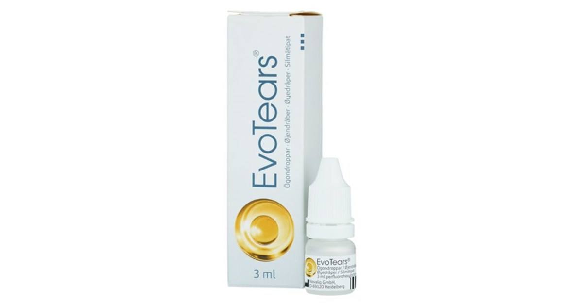 Köp Evo Tears Sterila Ögondroppar 3 ml - på MEDS.se