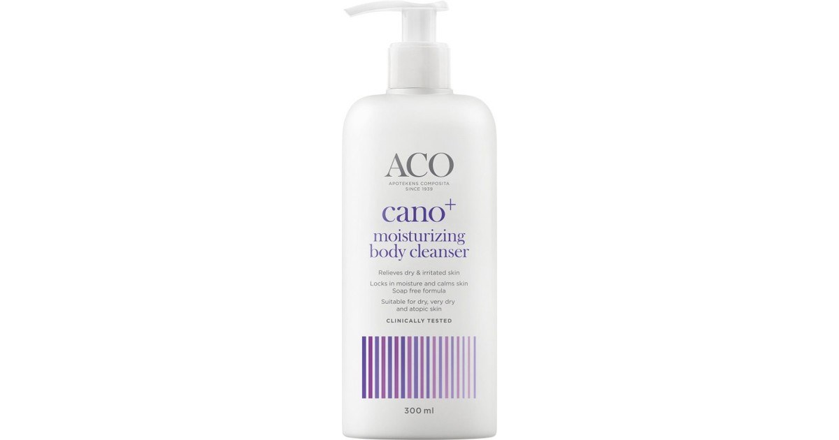 Köp ACO Cano+ Moisturizing Body Cleanser Duschkräm 300 ml - på MEDS.se