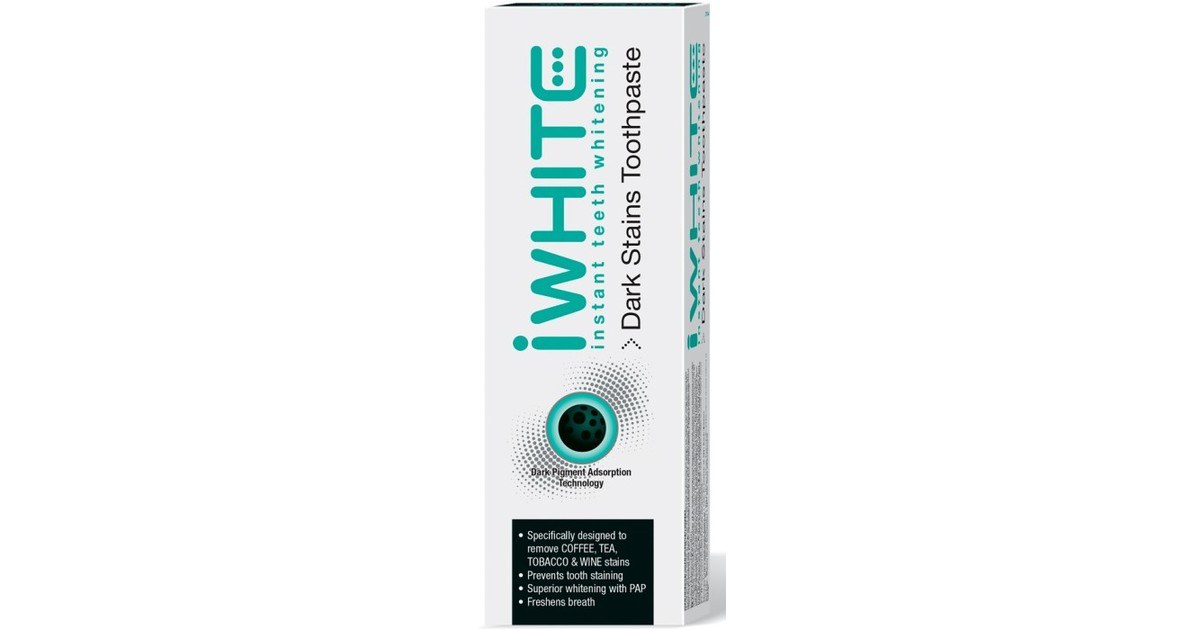 Köp iWhite Dark Stains Toothpaste 75 ml - på MEDS.se