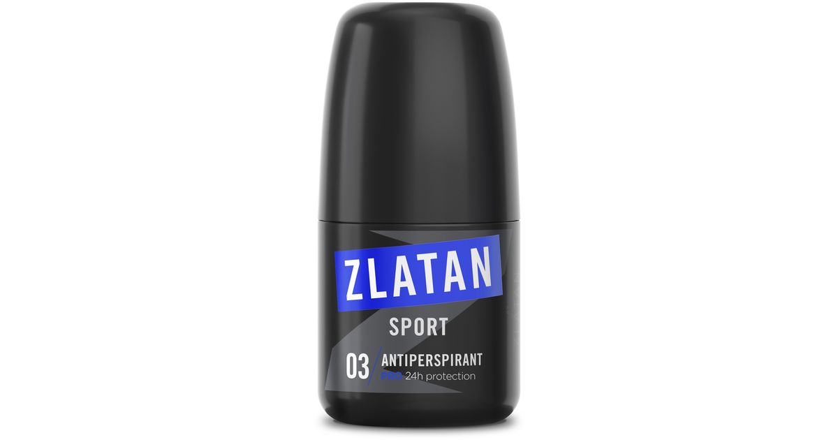 Köp Zlatan Sport Pro Antiperspirant Deodorant Roll-On 50 ml - på MEDS.se