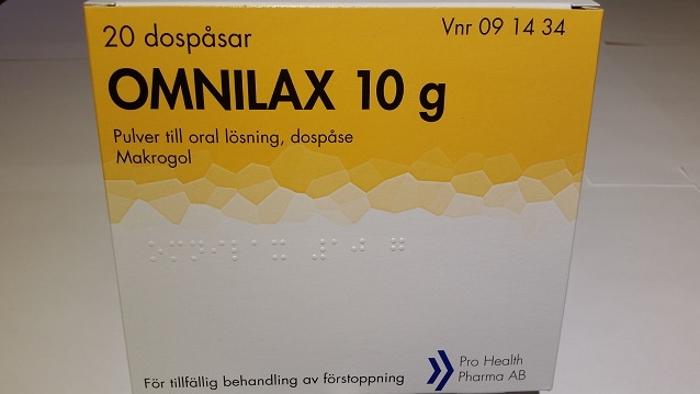 Köp Omnilax Pulver till oral lösning i dospåse 20 st - på MEDS.se
