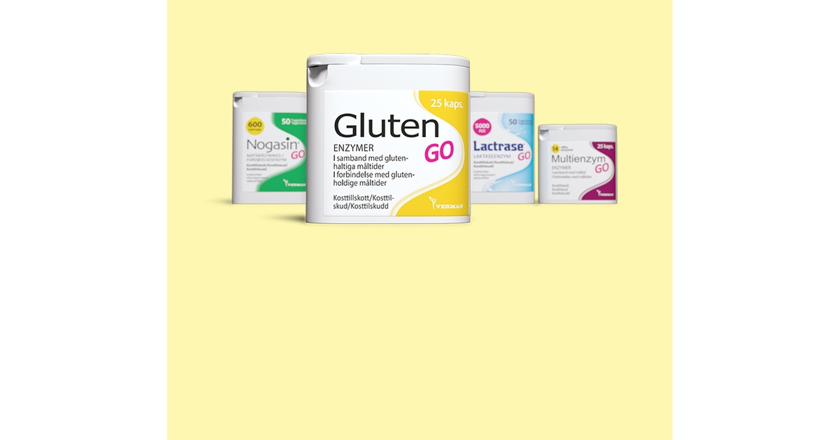 Gluten GO | Köp till bra pris på MEDS Apotek